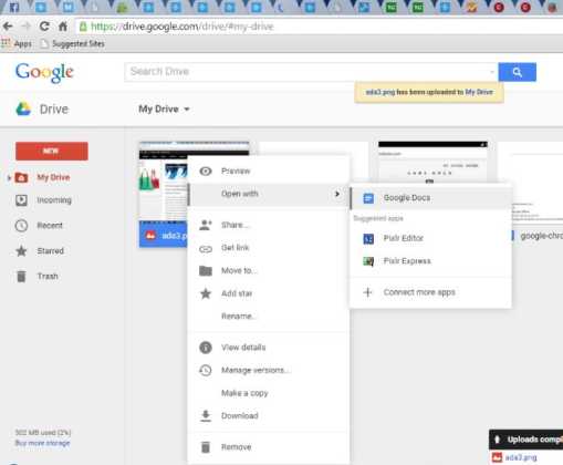 Convert Scanned PDF & Images to Text Using Google Drive For Free