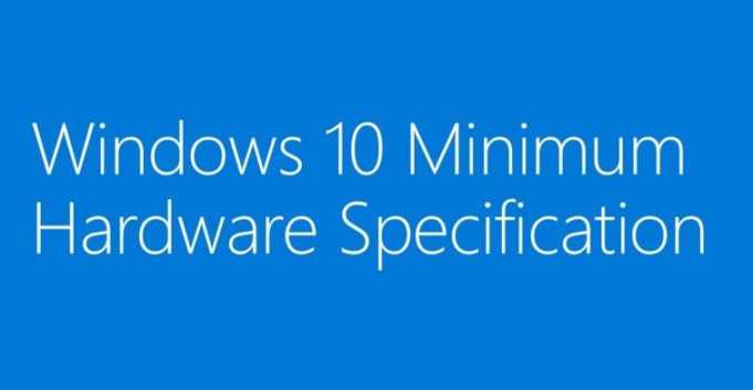 Windows 10 Hardware Requirements and Upgrade Paths