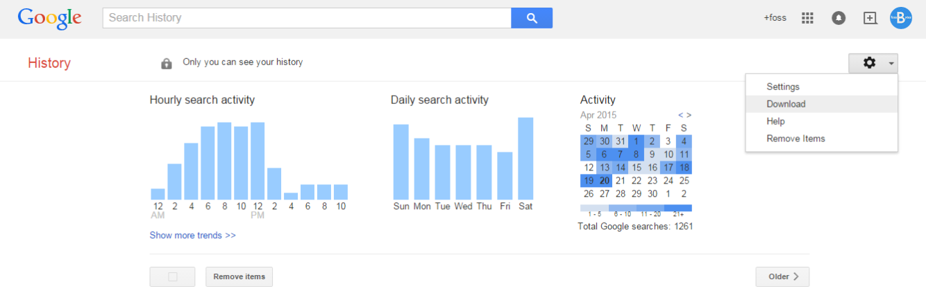 Google Now Lets You Download Your Entire Search History, Here is How To ...
