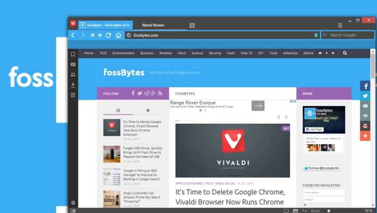 Chrome-Killer Vivaldi Web Browser Hits Beta With New Features