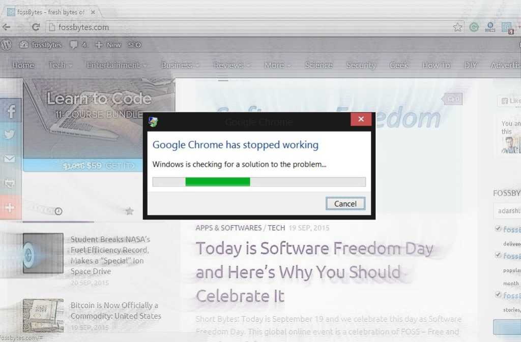 How to Crash Google Chrome With These 16 Characters in 2 Seconds