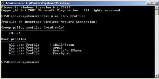 How To Find The WiFi Password Of Your Current Network