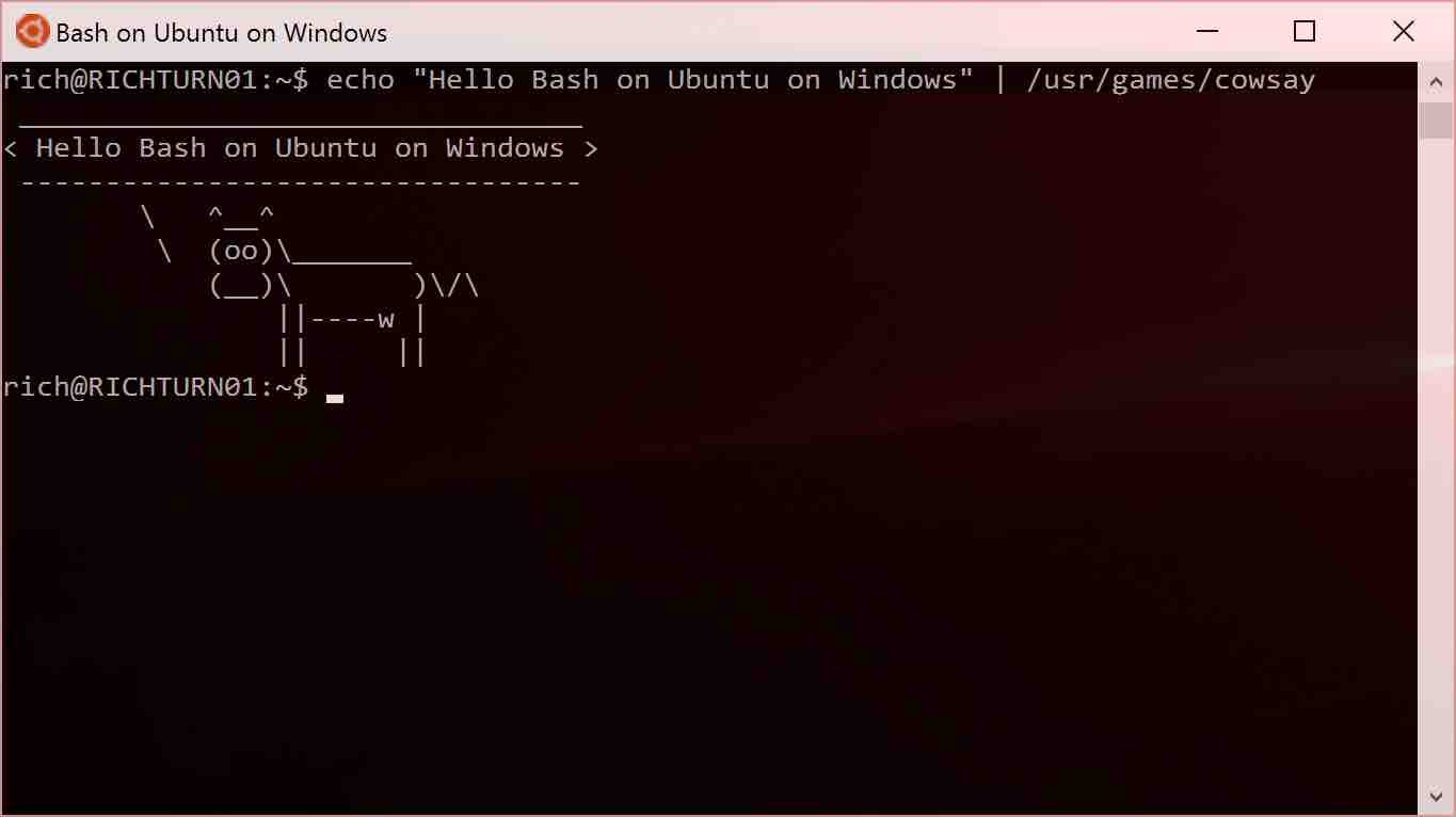How To Install And Run Bash On Ubuntu On Windows 10 Right Now