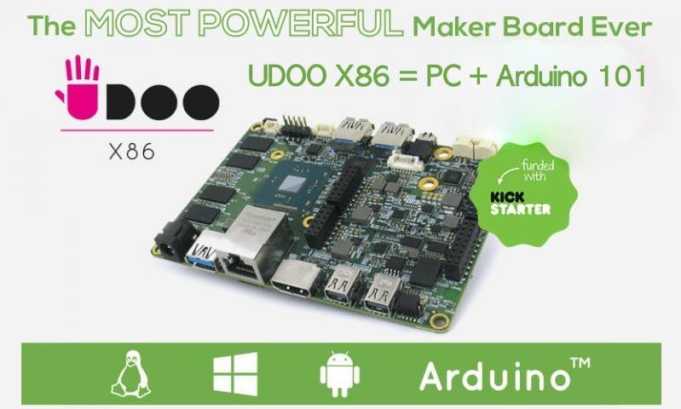 UDOO X86 Is Your PC's Replacement — The Most Powerful Hacker Board Ever Made