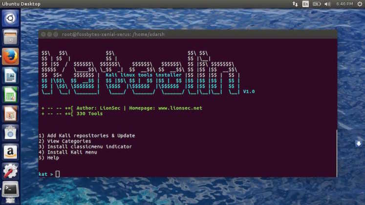 How To Install All Kali Linux Tools On Ubuntu Using Katoolin Script