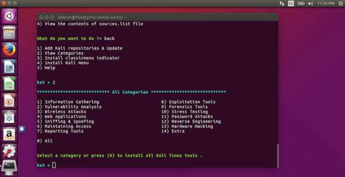 How To Install All Kali Linux Tools On Ubuntu Using Katoolin Script 8885