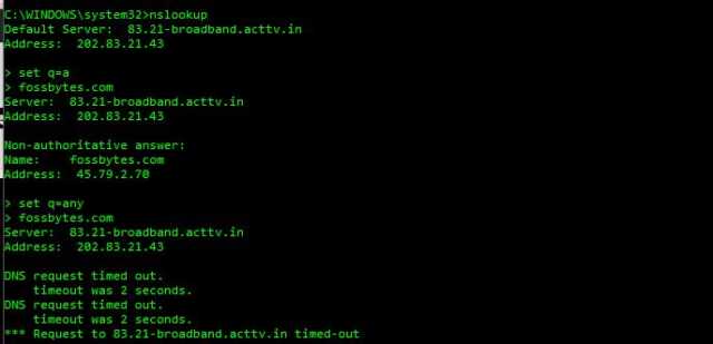 How To Check DNS Records Using Basic Nslookup Command Examples