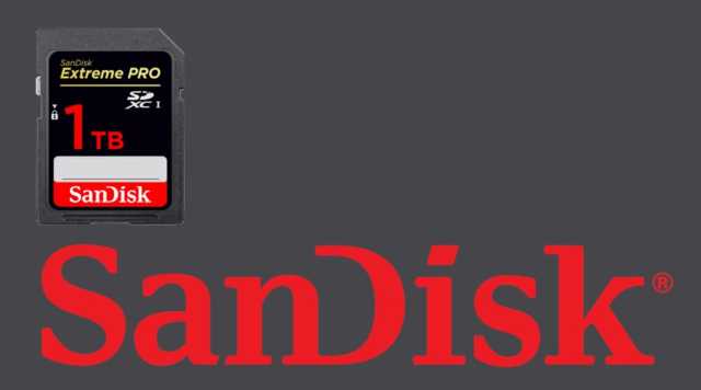 World's First 1TB SD Memory Card Launched By SanDisk