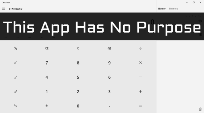 Calculator App In Windows 10 Doesn't Know Maths, Does Horrible Calculations