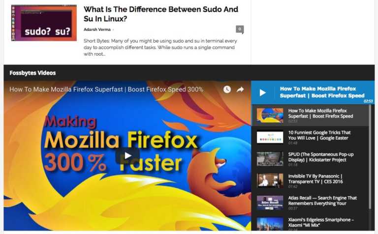 Refreshing Fossbytes — v3.0 Puts User Experience And Encryption First