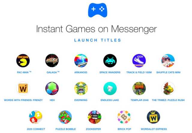 Facebook's HTML5-based Instant Games Are Now Globally Available