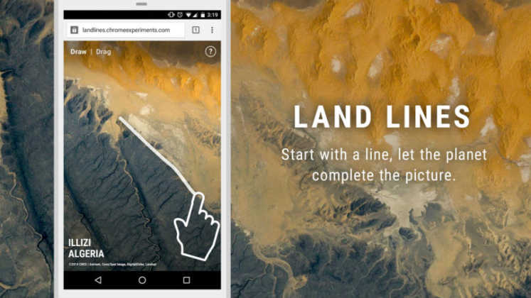 Google Land Lines Game Turns Doodles Into Satellite Images