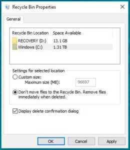 How to Delete Files on Windows 10 without Sending it to Recycle Bin