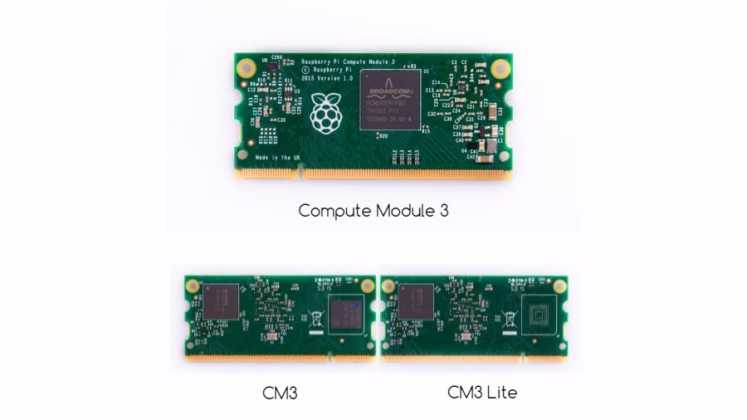 Raspberry Pi's New Compute Module 3 Is Small, But "10 Times Faster"