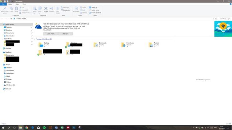How To Disable The Irritating OneDrive Ads In Windows 10 File Explorer?