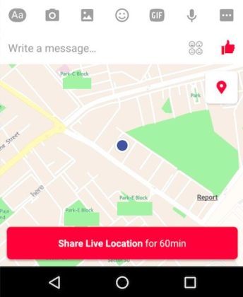 How To Share Your Real-time Live Location With Anybody Using Facebook ...