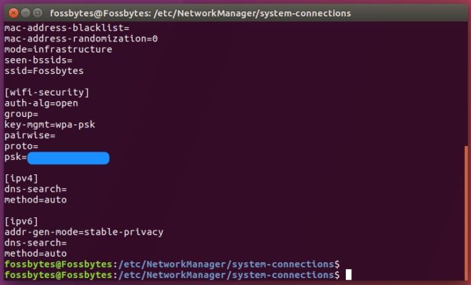 How To Find Saved WiFi Passwords In Linux?