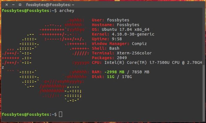 4 Best Tools To Display Linux Distribution Logo Art In Terminal