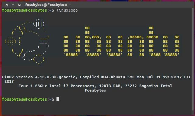 4 Best Tools To Display Linux Distribution Logo Art In Terminal