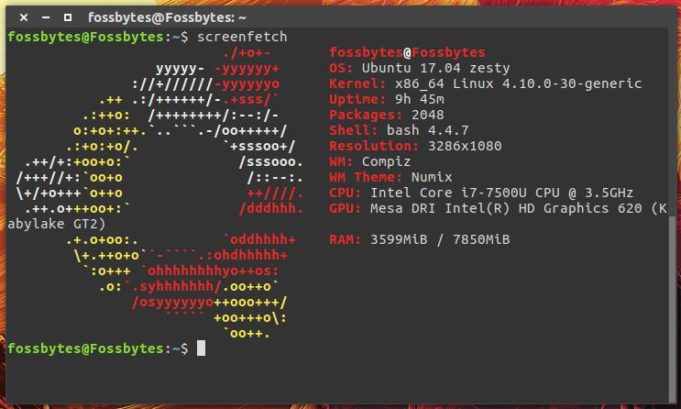 4 Best Tools To Display Linux Distribution Logo Art In Terminal