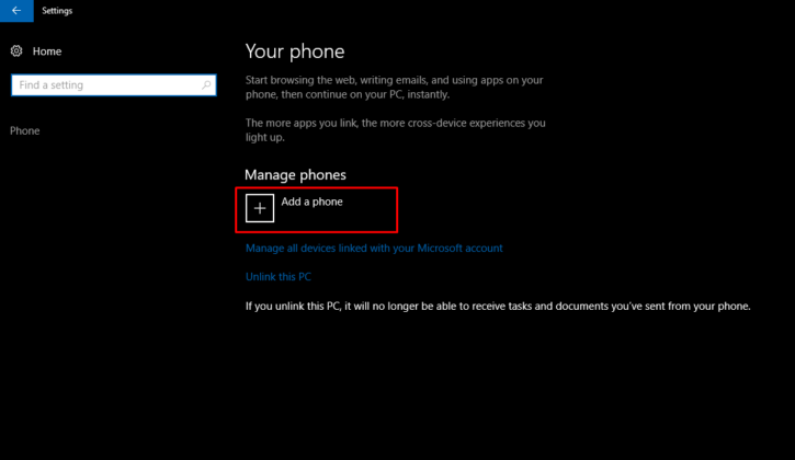 How To Link Your Android or iOS Device To Windows 10?
