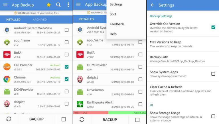 10 Best Android Backup App List To Keep Your Data Safe In 2018