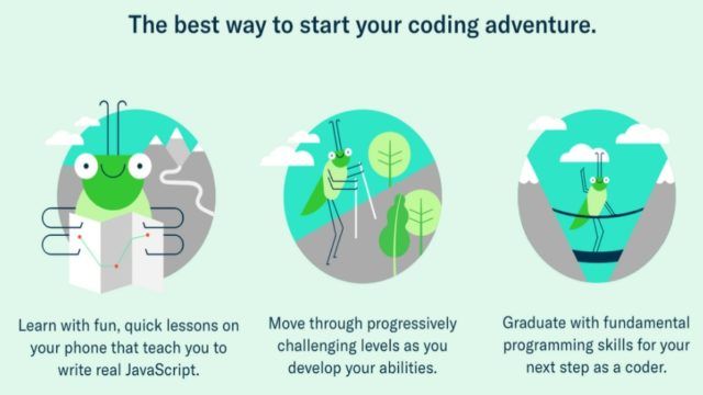 Learn To Code For Free With Google's New "Grasshoppers" App