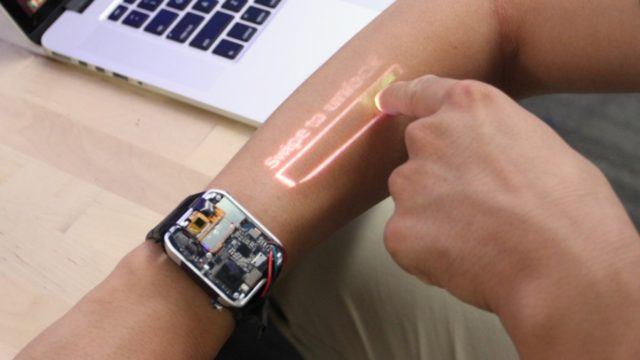 Smartwatch From The Future Turns Your Arm Into A Usable "Touchscreen"
