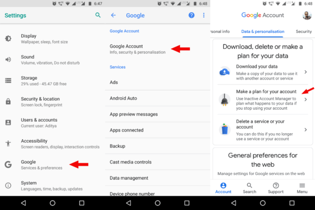 How To Auto Delete Your Google Account After You Die?