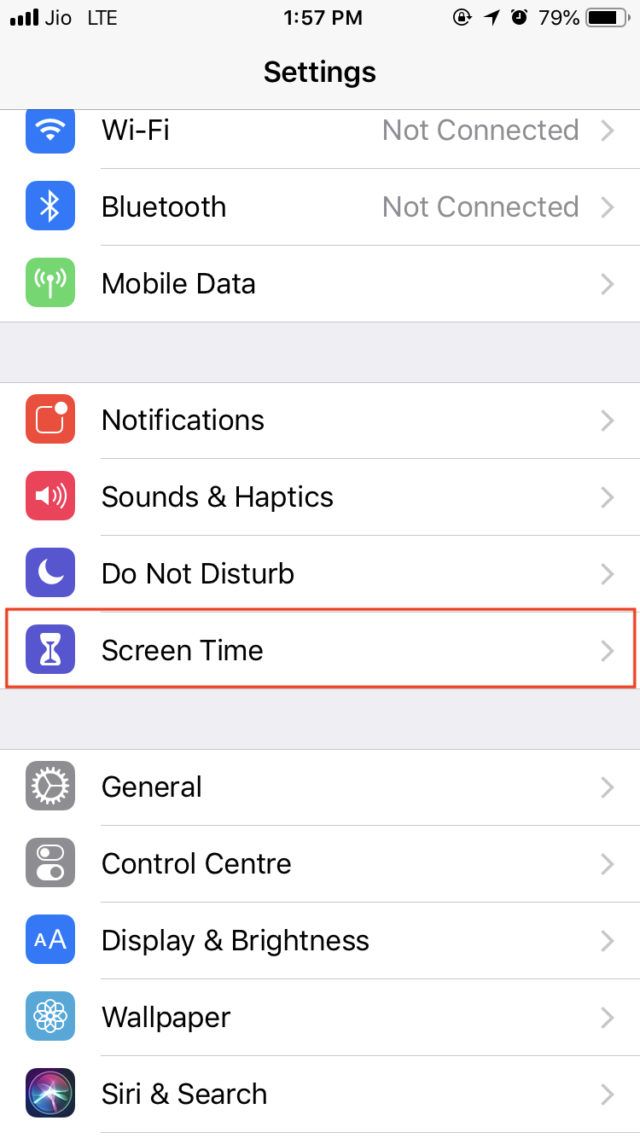 How To Use Screen Time Feature In Ios 12 And Limit App Usage In Iphone