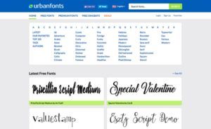 10 Best Free Fonts Download Websites You Should Use In 2018