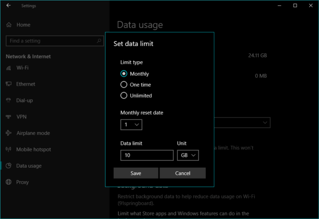 Windows 10 Data Usage: How To Check Data Usage And Set Data Limit?