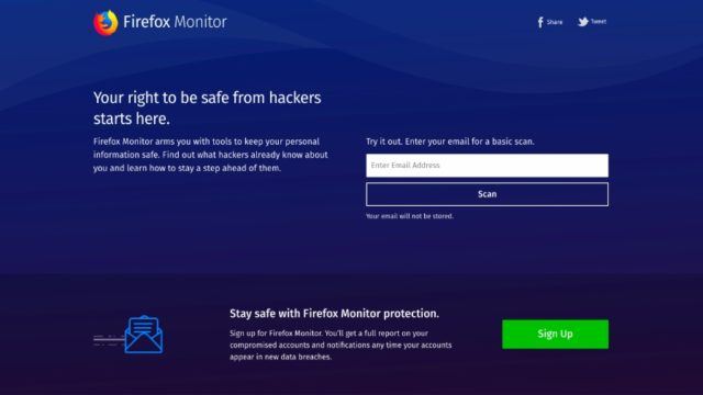 Mozilla Meluncurkan “Firefox Monitor” Untuk Memberi Notifikasi Saat ...