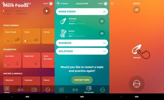 Drops Android App Review: Learning Languages Gets Interesting Again