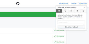 GitHub Introduces A New Status Page