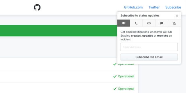 GitHub Introduces A New Status Page