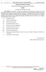 Computers In India Will Now Be Under Government Surveillance