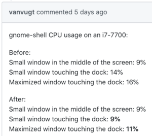 Ubuntu Linux Devs Working To Further Reduce GNOME Shell CPU Usage