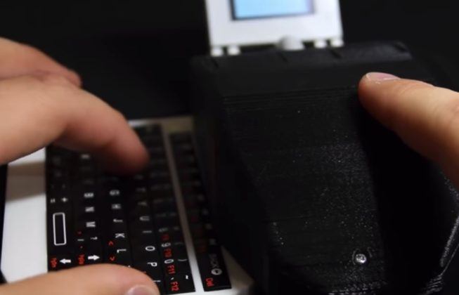 This Mouse Is Actually A Complete Computer With Screen And Keyboard