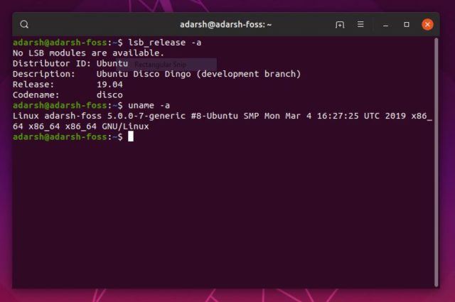 How To Upgrade Ubuntu 18.10 To Ubuntu 19.04?