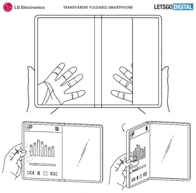 LG's Transparent Foldable Smartphone Seems Too Good To Be True