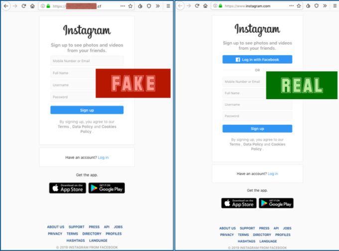 Here's What A Phishing Attack On Instagram Looks Like Today