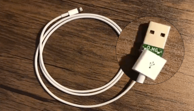 Beware! This "O.MG" iPhone Cable Can Hack Your Computer Remotely