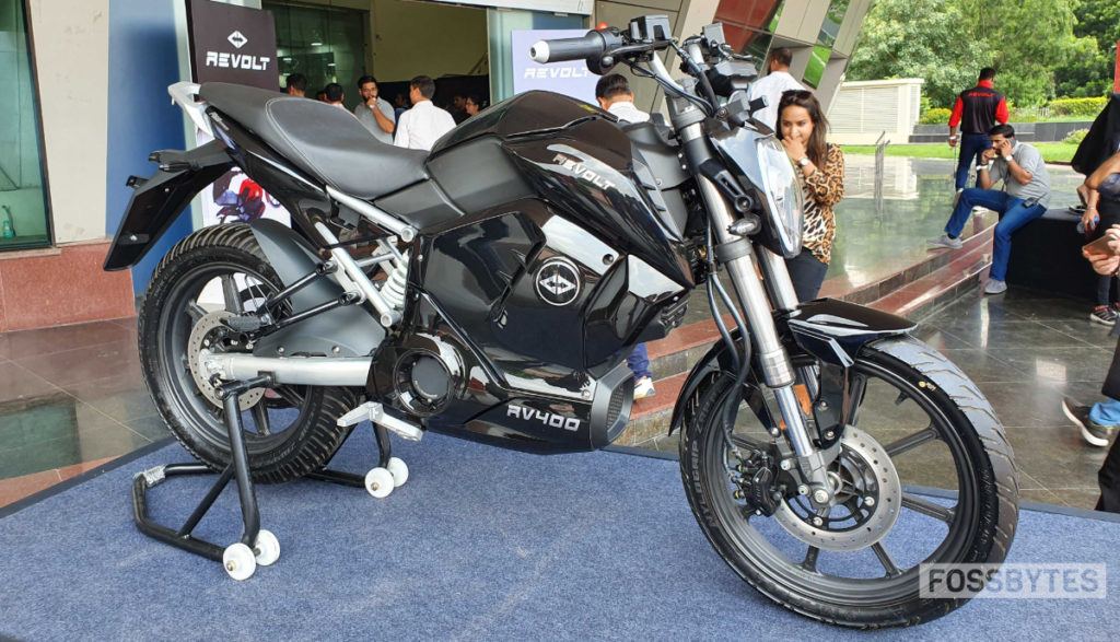 Revolt RV 400 Electric Motorcycle Launched: Specs, Price, Preview