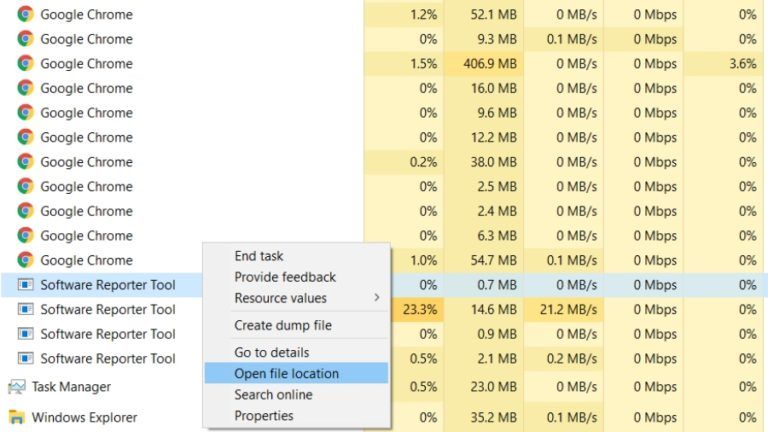 How To Remove Software Reporter Tool To Fix Google Chrome High CPU Usage?
