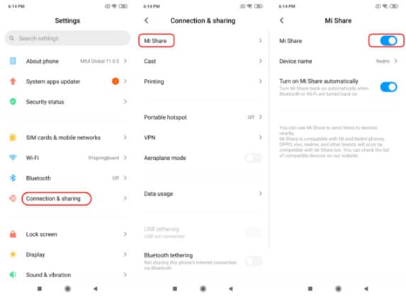How To Use 'Mi Share' For Cross-Device File Sharing In MIUI 11?