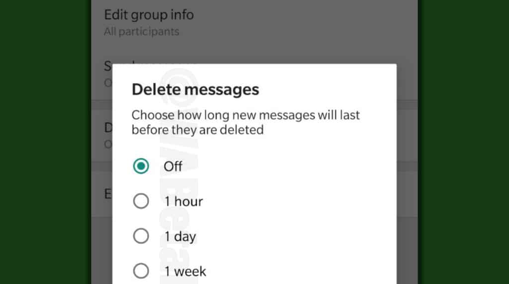 Self-Destructing Messages Are Coming To WhatsApp Self-Destructing Messages Are Coming To WhatsApp