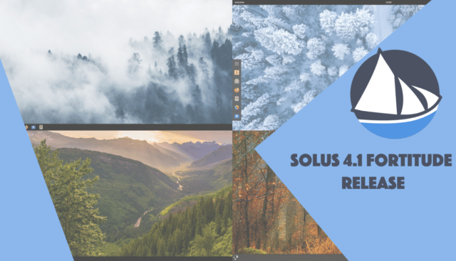 Solus 4.1 'Fortitude' Linux Distro Is Out With New Plasma Edition