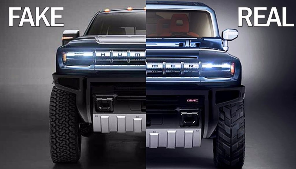 Rivian R1T Rival: Electric Hummer Renders Surfaces Online