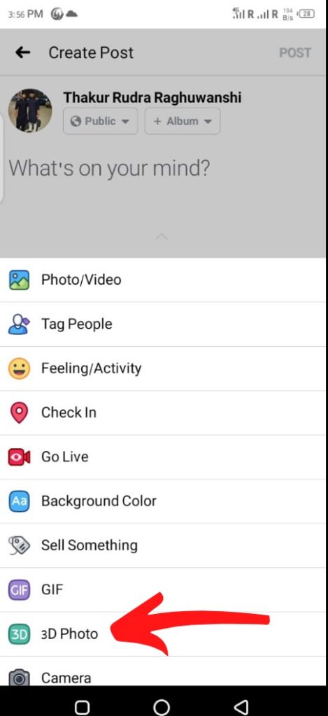 How To Upload 3D Photos In Facebook On Android, iOS and PC?